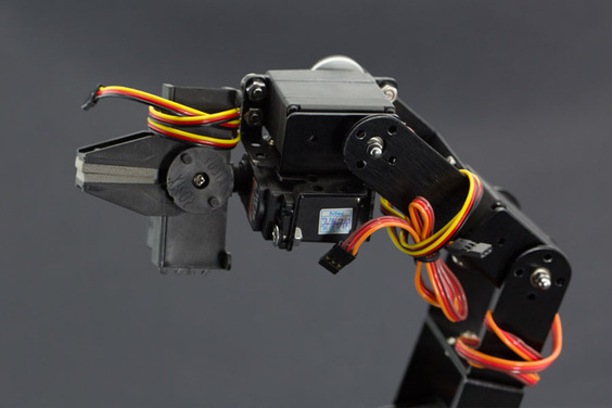 6 Dof Robotic Arm By Dfrobot