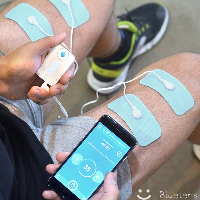 Bluetens electrostimulator: connected electrotherapy