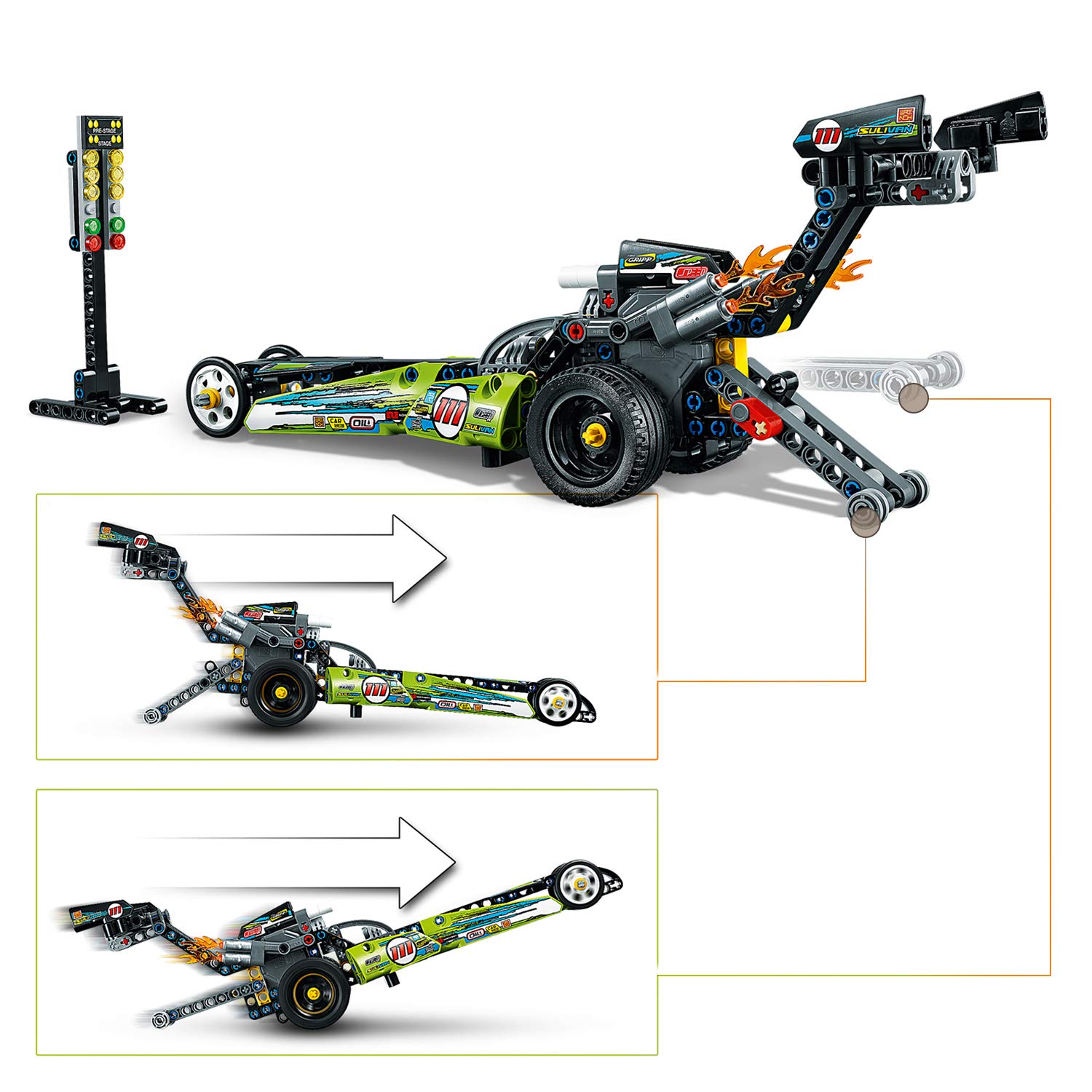 Dragster LEGO Technic 42103