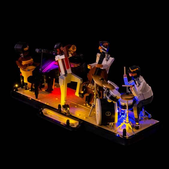 LMB lights for LEGO Jazz Quartet 21334