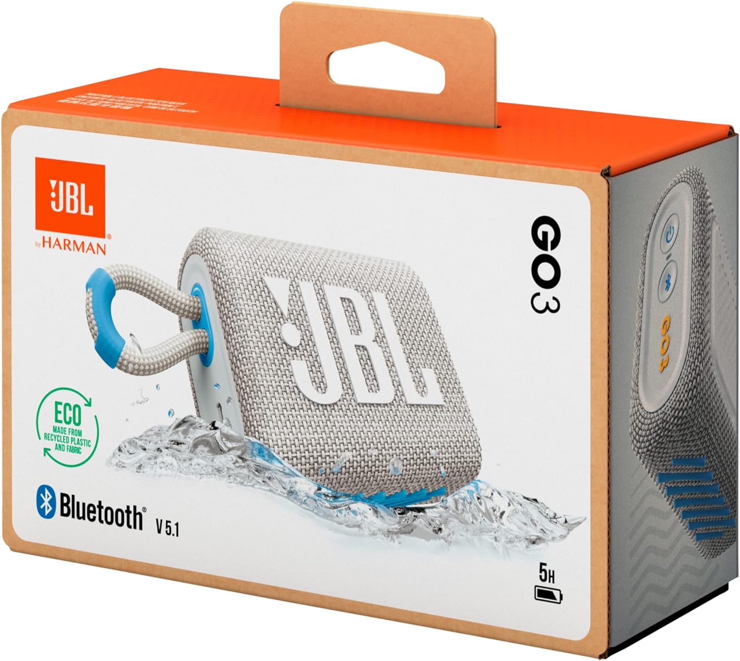 JBL Go 3 Eco portable bluetooth speaker