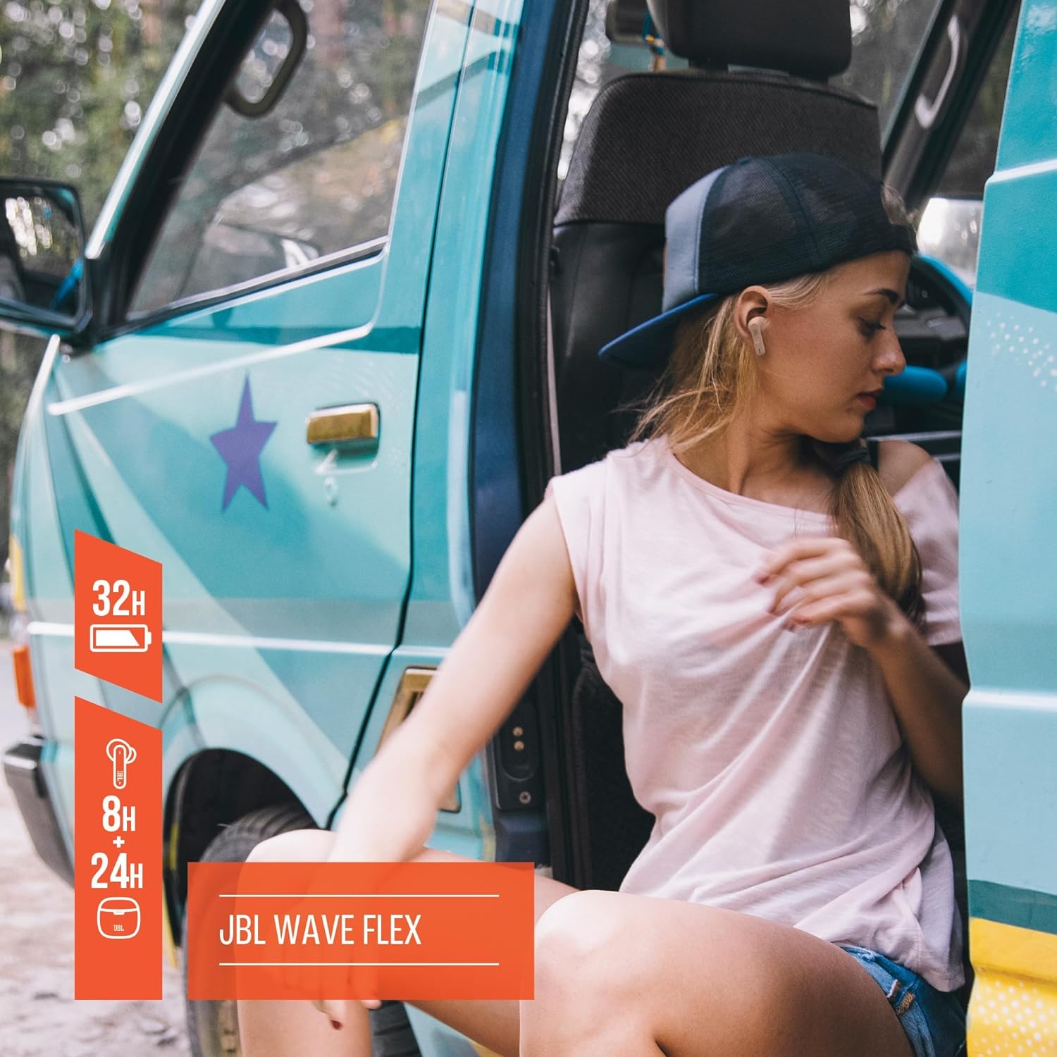 JBL TWS Wave Flex wireless earbuds