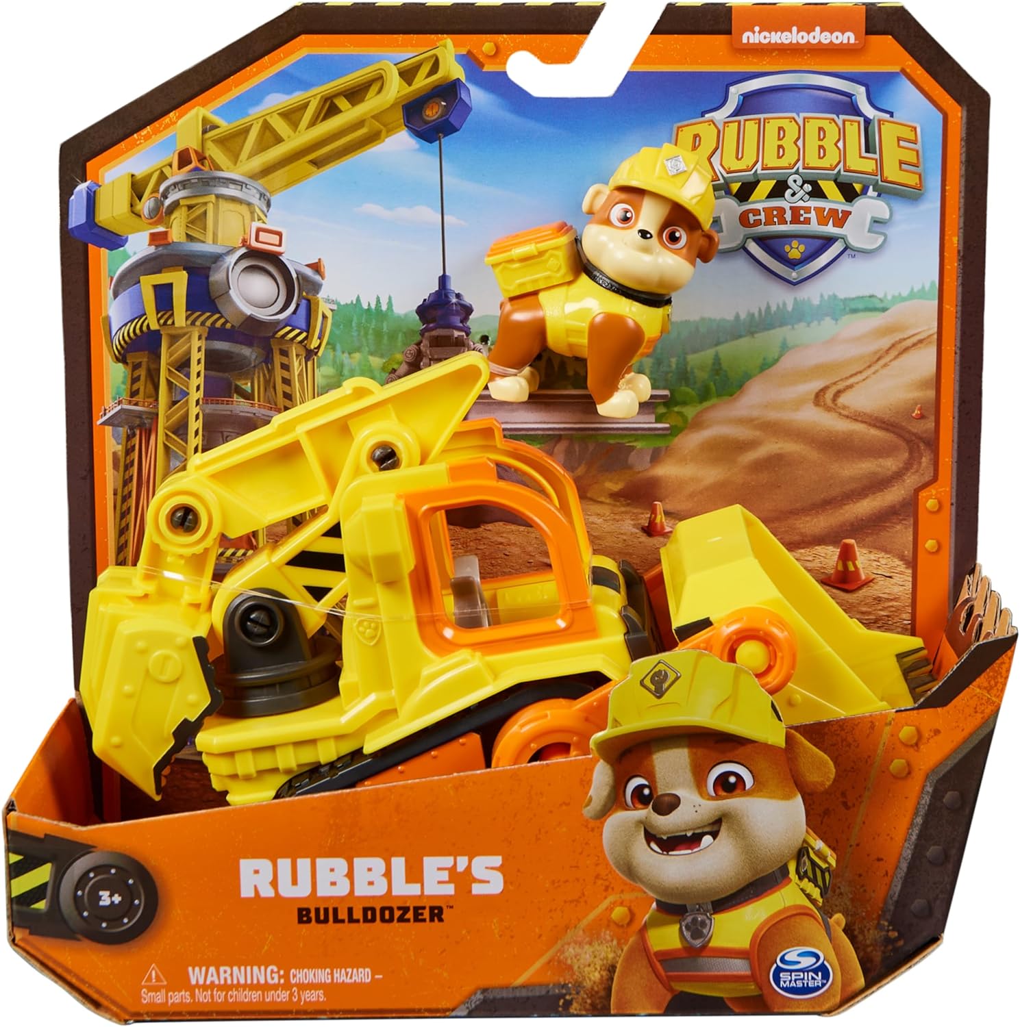 Paw Patrol Rubble and crew Figures and vehicles