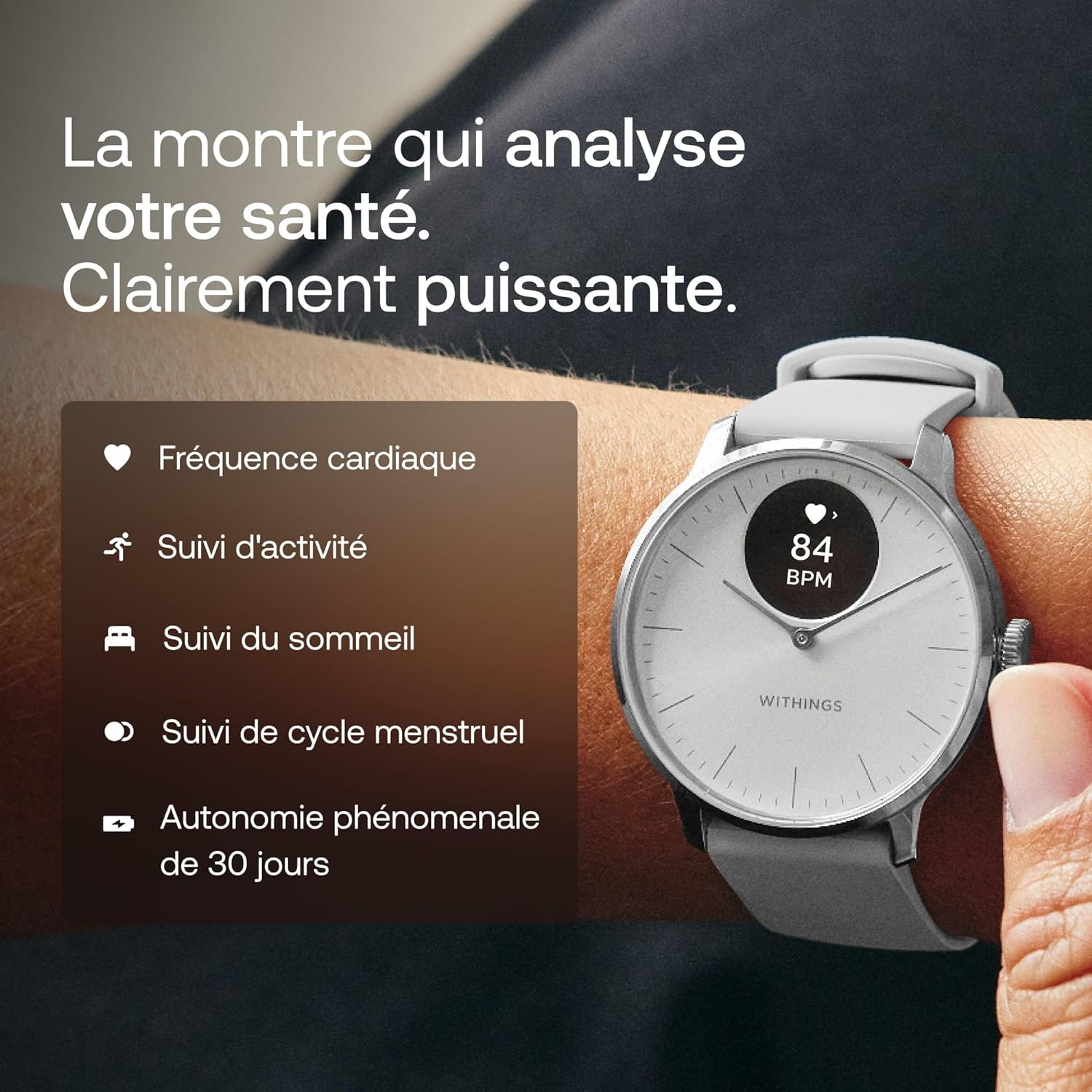 Withings ScanWatch Light connected watch