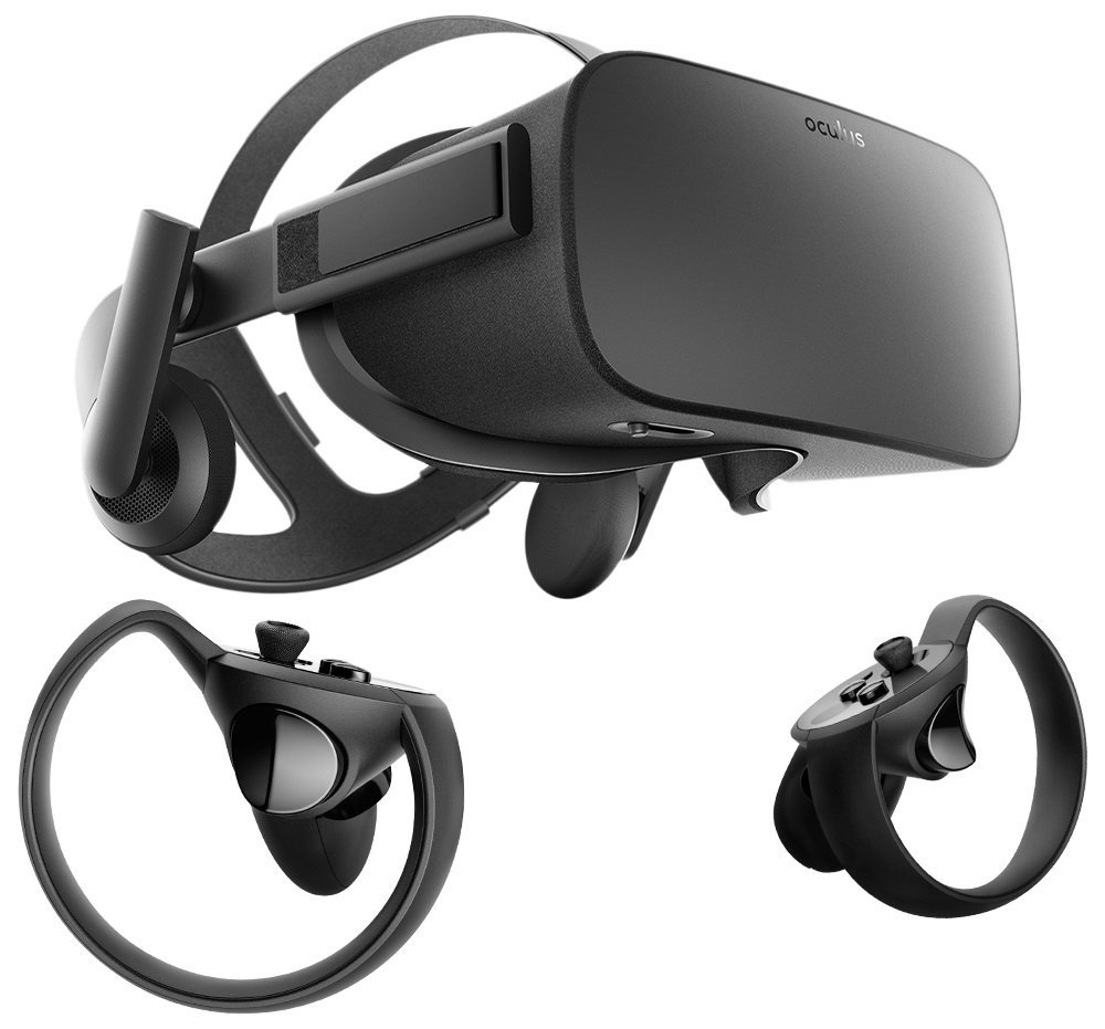 Oculus Rift casque VR avec capteurs et manettes