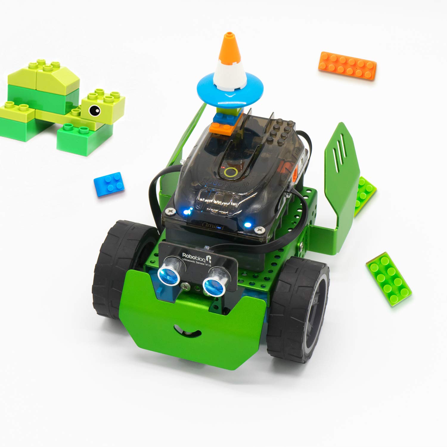 Q-Scout Robobloq: Robot éducatif programmable à construire