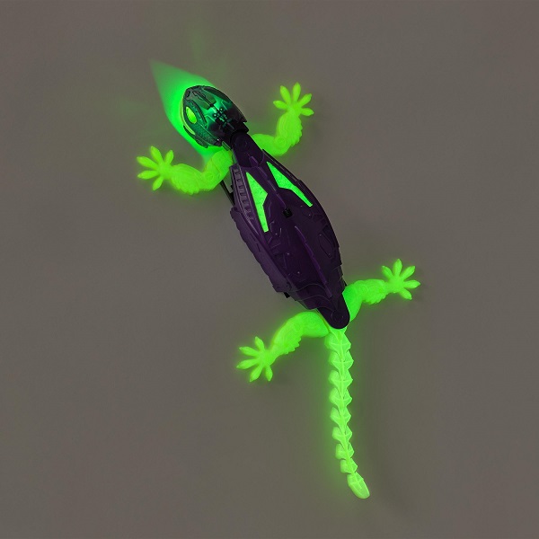 Hex Bots Glow In The Dark Gecko, Rechargeable Remote Control Robot ...