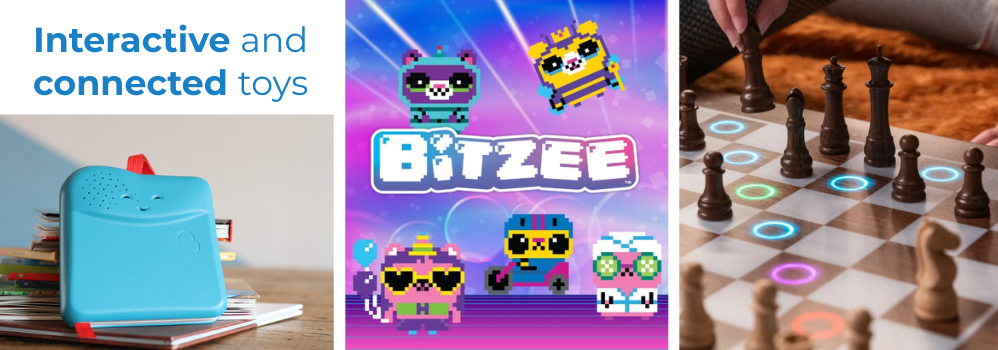 Interactive and connected toys for children at the best prices