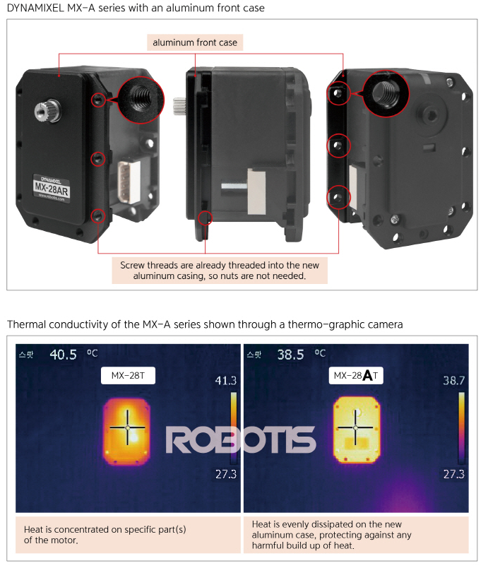 Servomoteur Dynamixel MX-28AR - Dynamixel Robotis