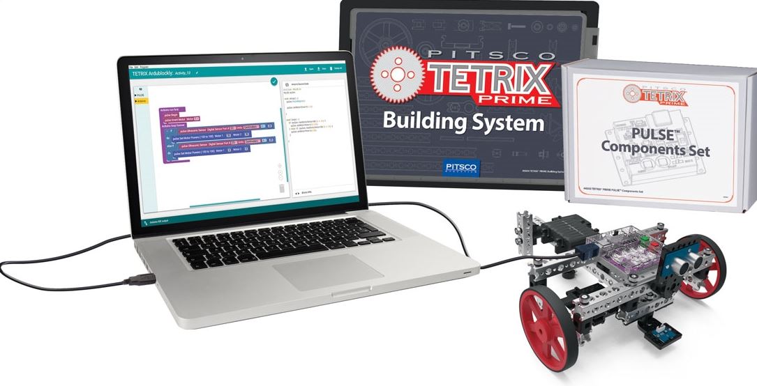 TETRIX, educational sets to create programmable robots